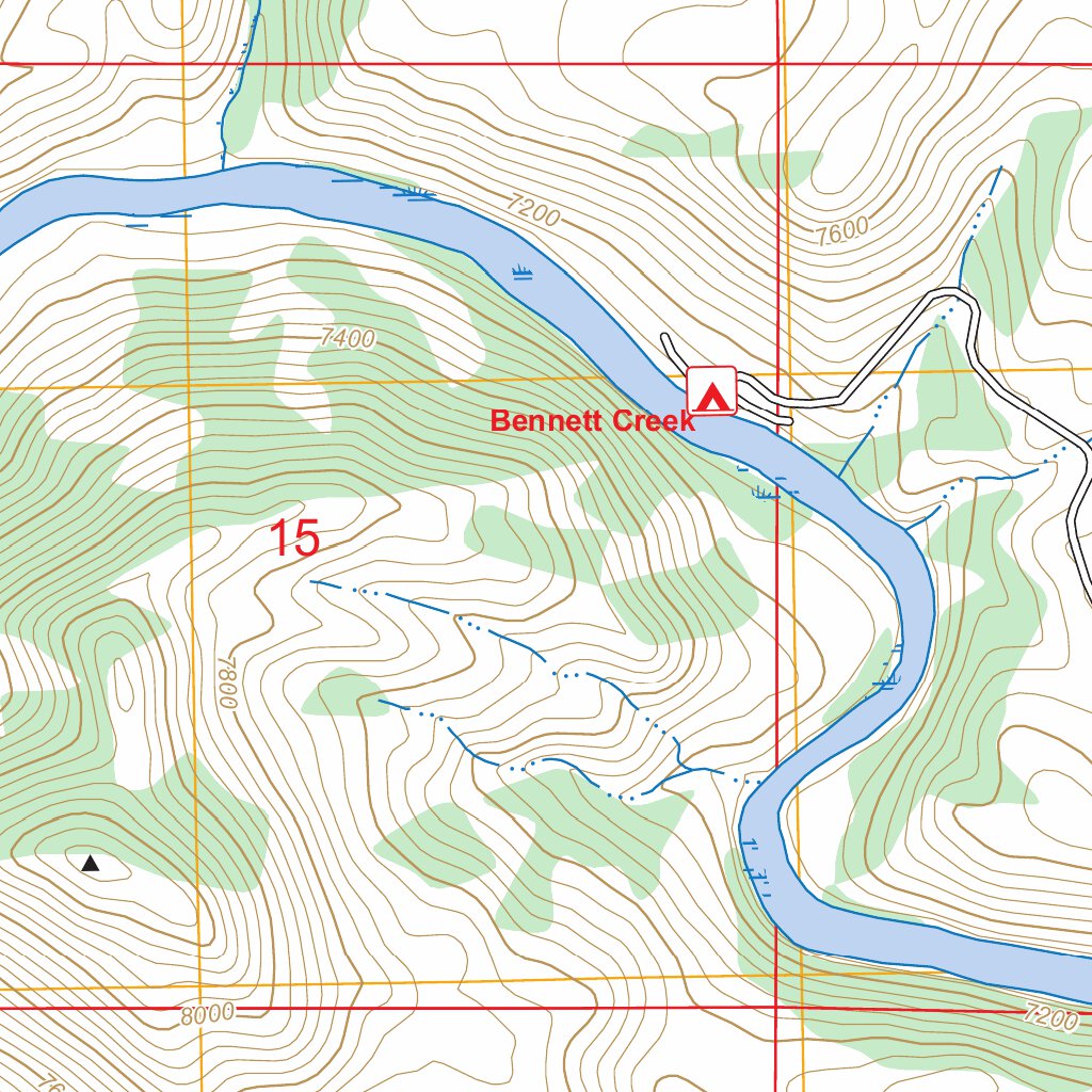 Ryan Park, WY FSTopo Map by US Forest Service - Topo | Avenza Maps