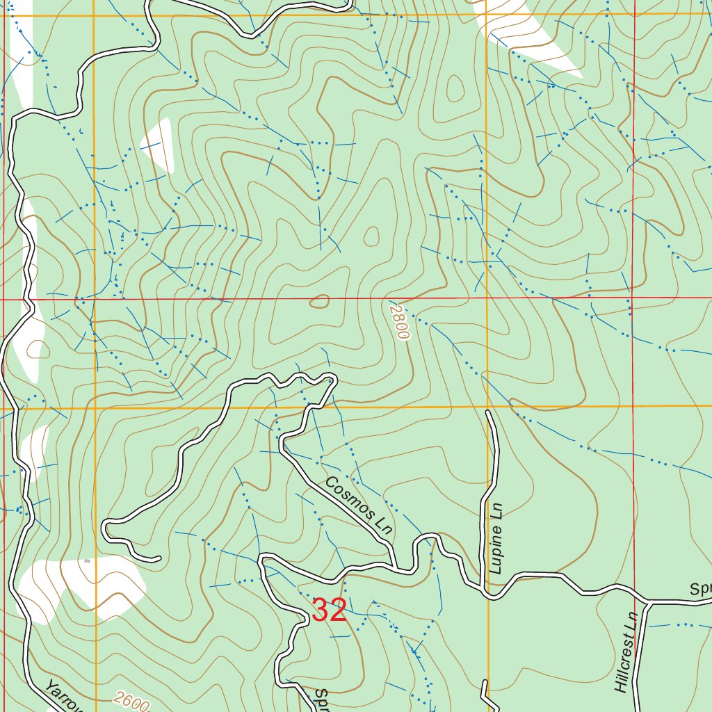 Sacheen Lake, WA FSTopo Map by US Forest Service - Topo | Avenza Maps