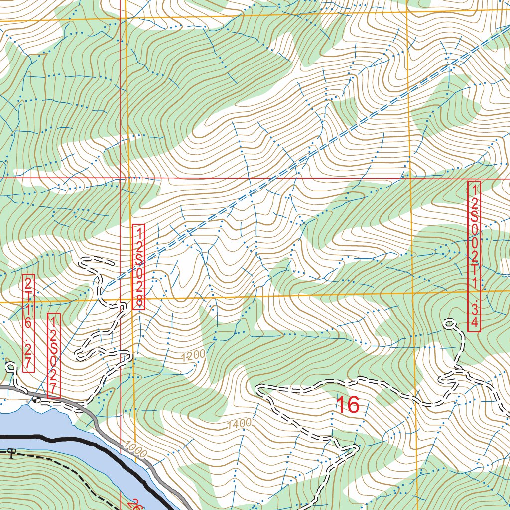 Sacate Ridge, CA FSTopo Map by US Forest Service - Topo | Avenza Maps
