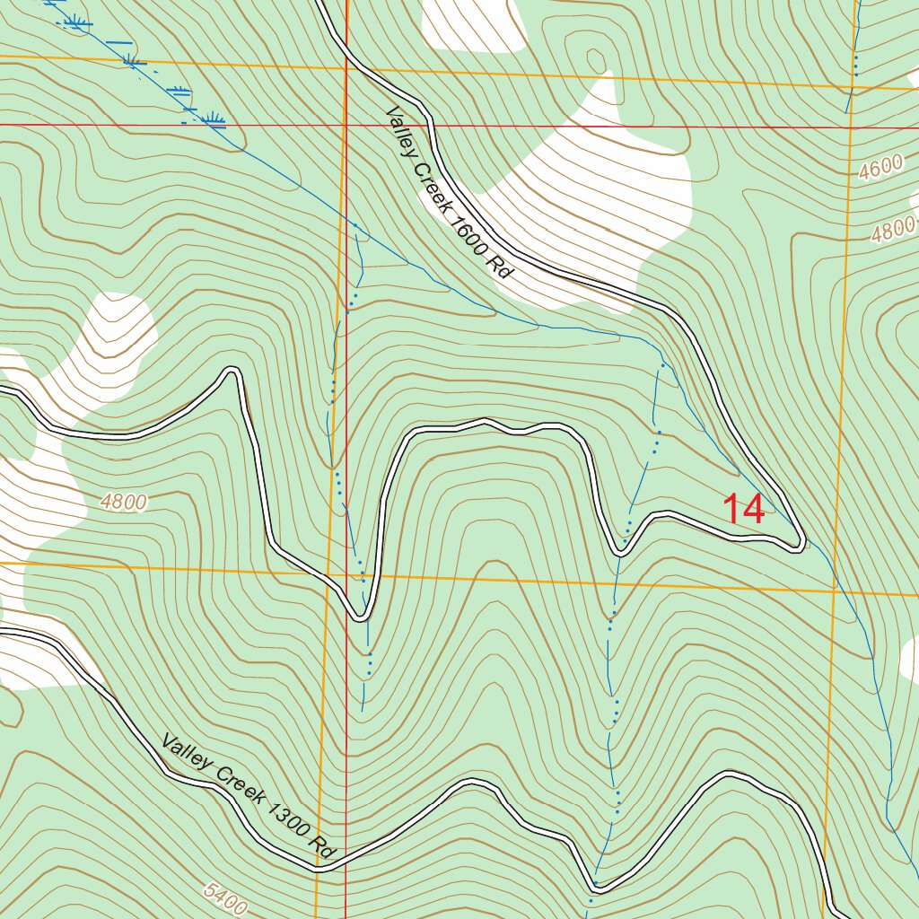 Saddle Mountain, MT FSTopo Map by US Forest Service - Topo | Avenza Maps