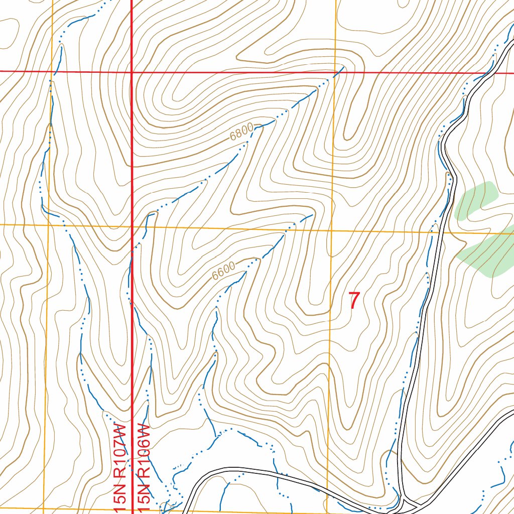 Sage Creek Basin, WY FSTopo Map by US Forest Service - Topo | Avenza Maps
