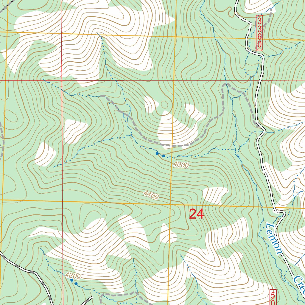 Salt Butte, OR FSTopo Map by US Forest Service - Topo | Avenza Maps