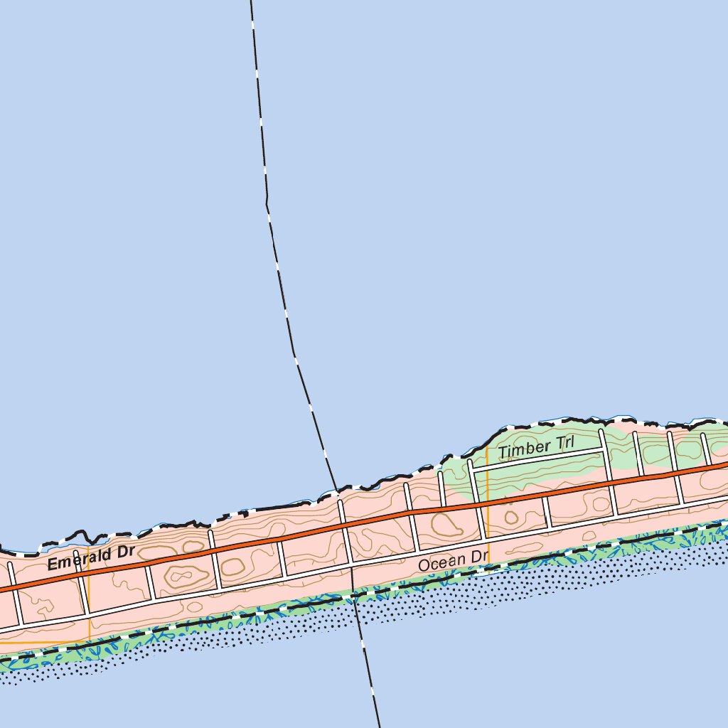 Salter Path, NC FSTopo Map by US Forest Service - Topo | Avenza Maps