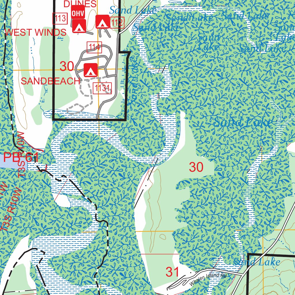 Sand Lake, OR FSTopo Map by US Forest Service - Topo | Avenza Maps