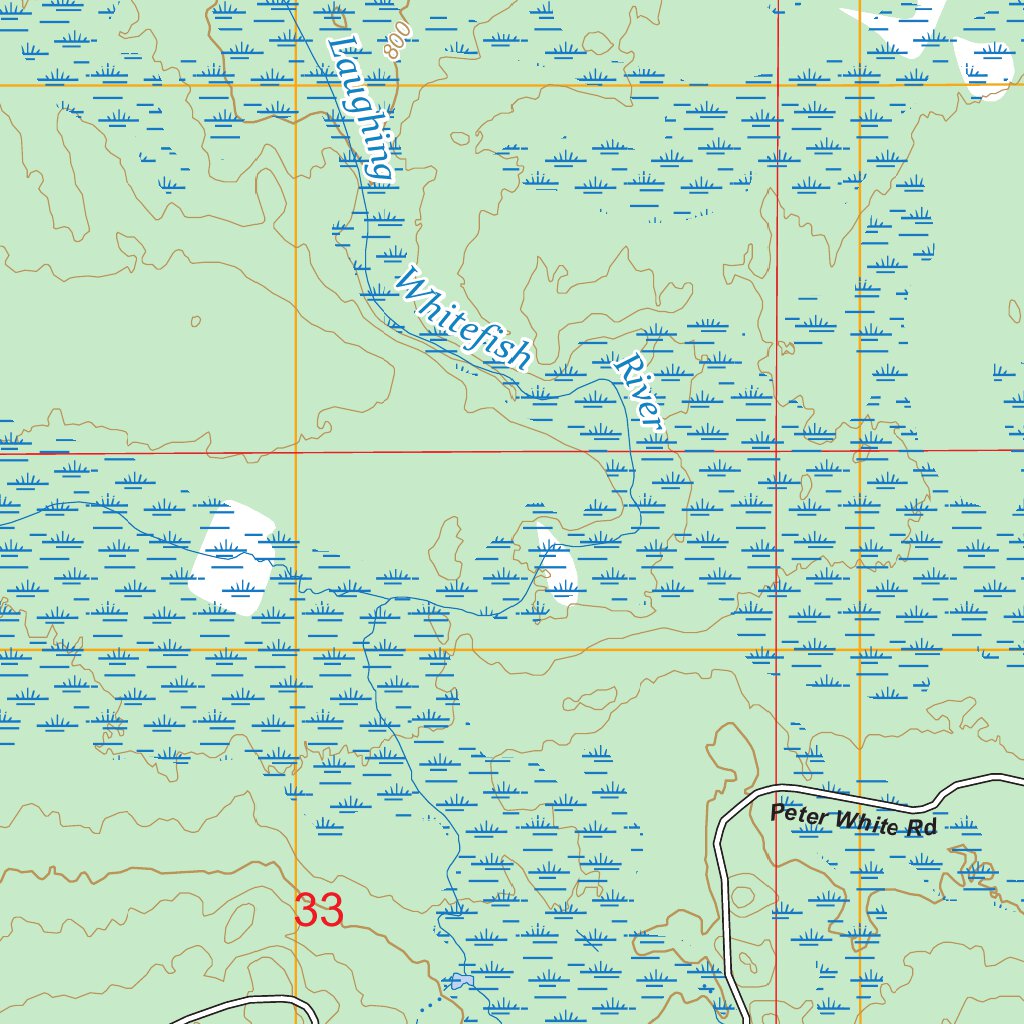 Sand River, MI FSTopo Map by US Forest Service - Topo | Avenza Maps