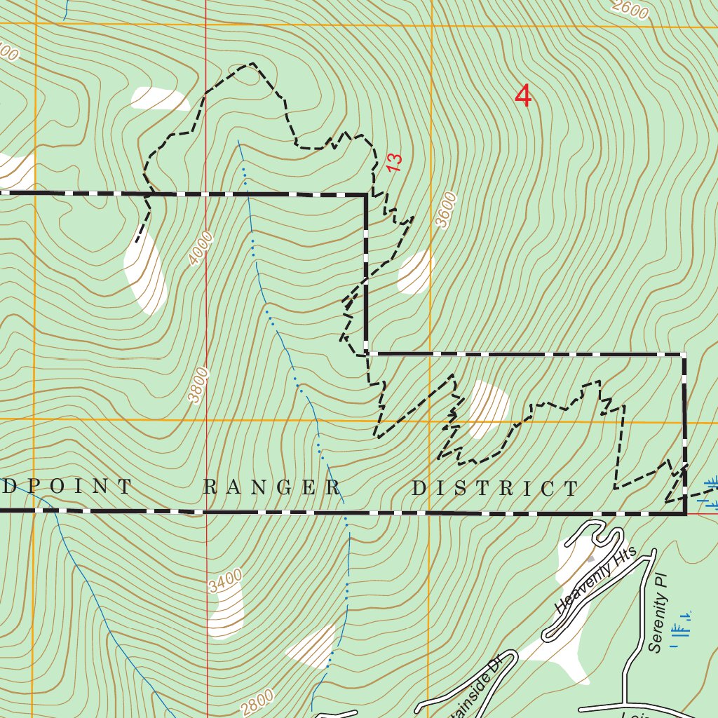 Sandpoint, ID FSTopo Map by US Forest Service - Topo | Avenza Maps