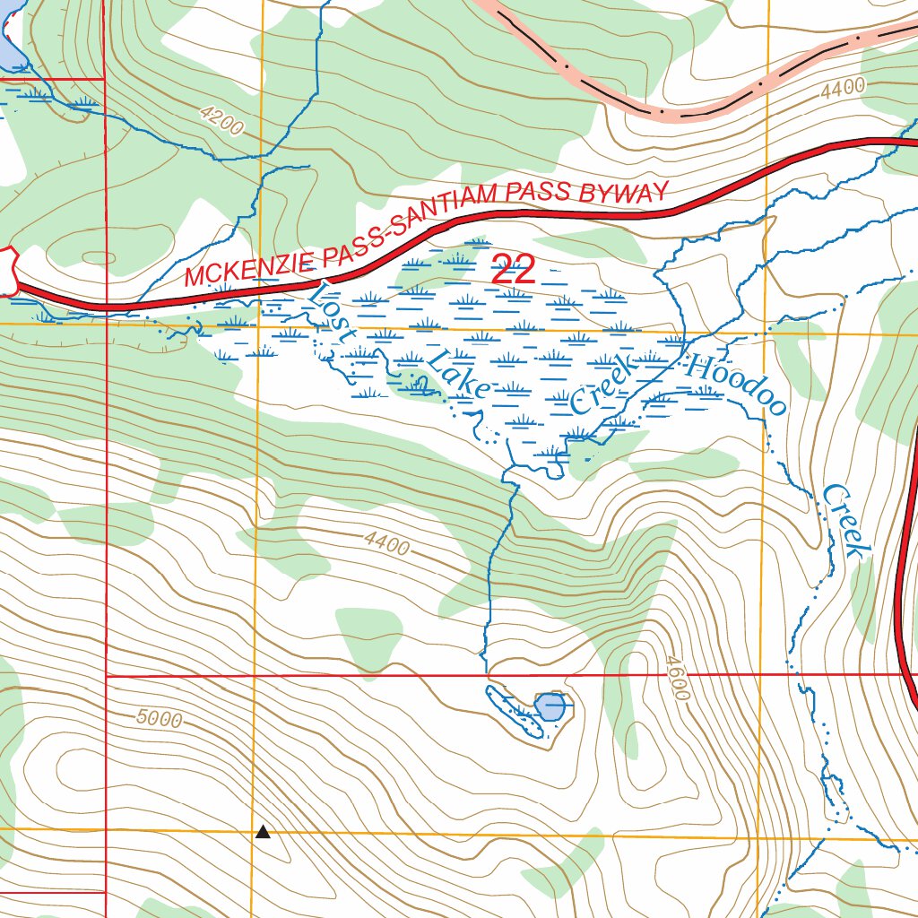 Santiam Junction, OR FSTopo Map by US Forest Service - Topo | Avenza Maps