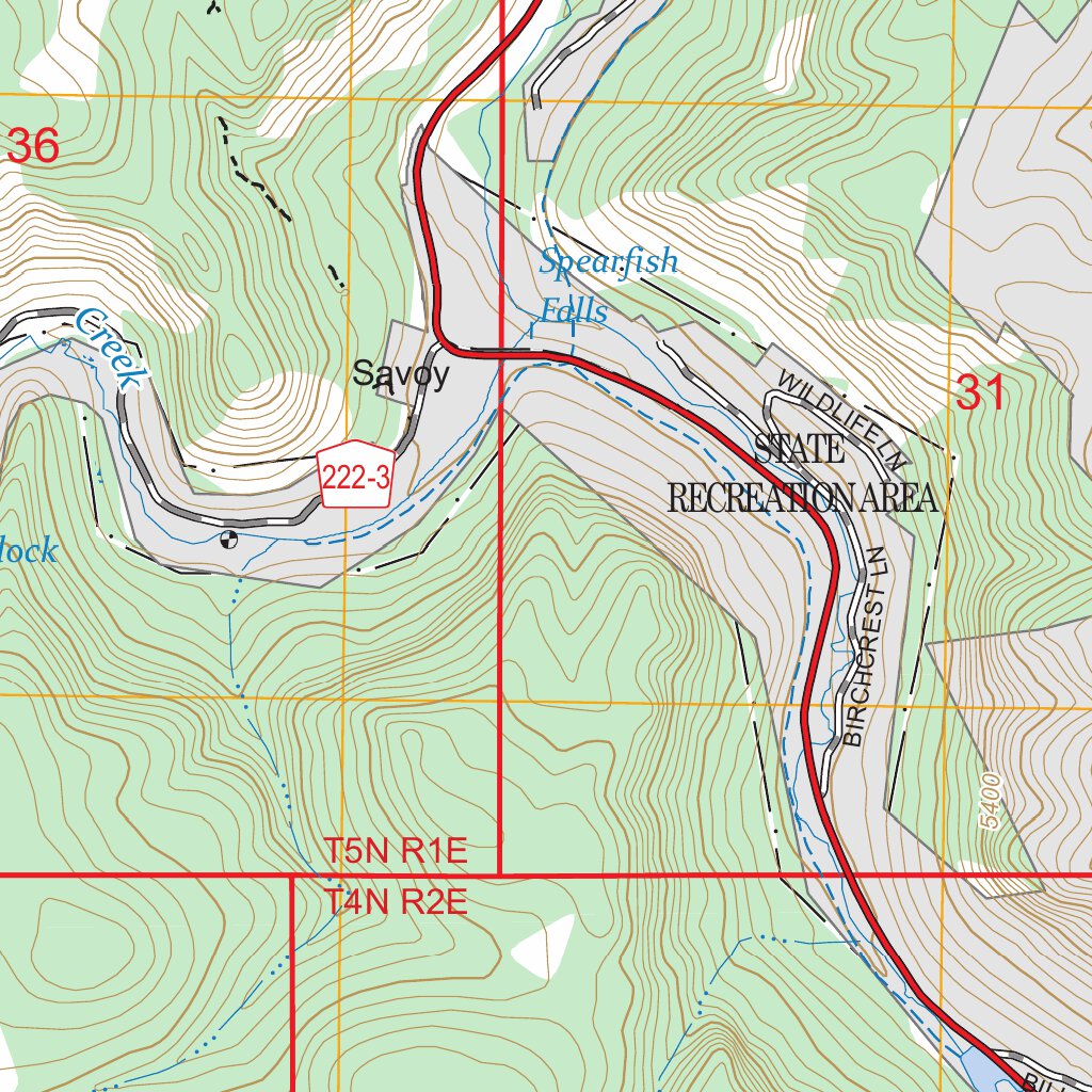 Savoy, SD FSTopo Map by US Forest Service - Topo | Avenza Maps