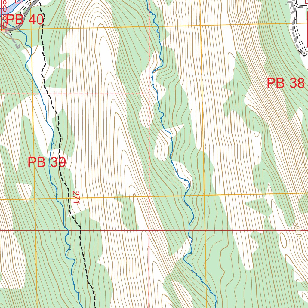 Sawtooth Ridge, MT FSTopo Map by US Forest Service - Topo | Avenza Maps