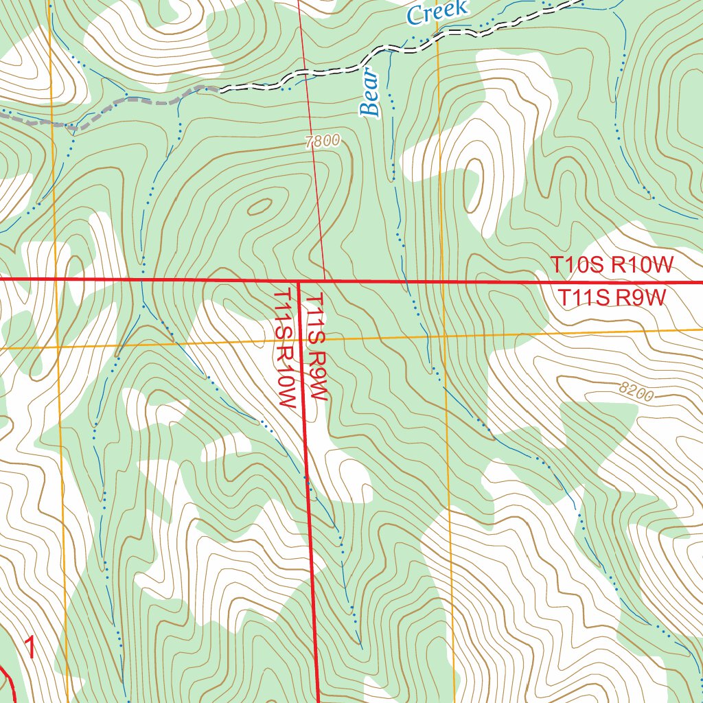 Sawmill Peak, NM FSTopo Map by US Forest Service - Topo | Avenza Maps