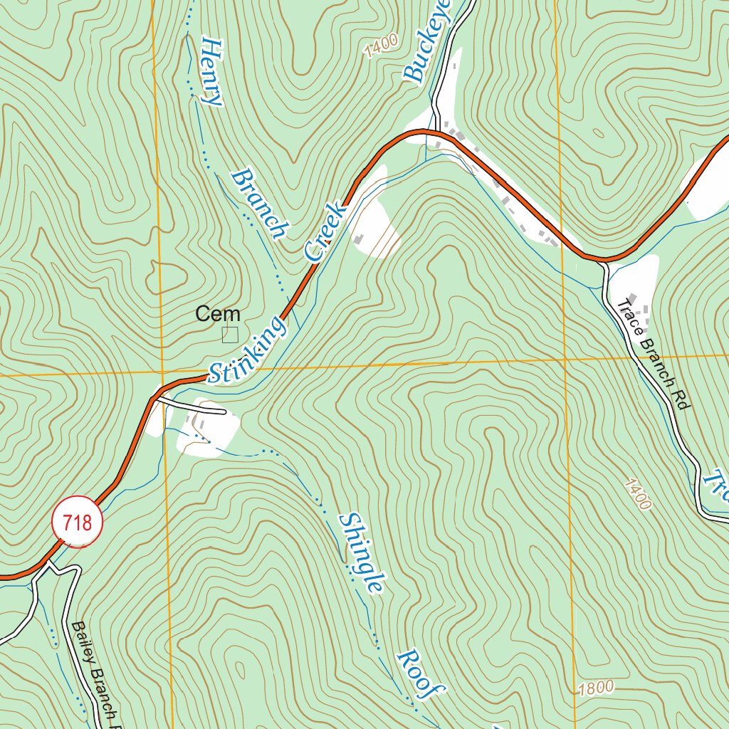 Scalf, KY FSTopo Map by US Forest Service - Topo | Avenza Maps