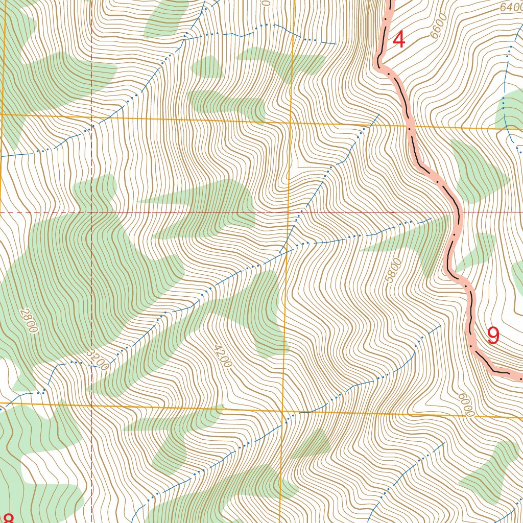 Schaefer Lake, WA FSTopo Map by US Forest Service - Topo | Avenza Maps