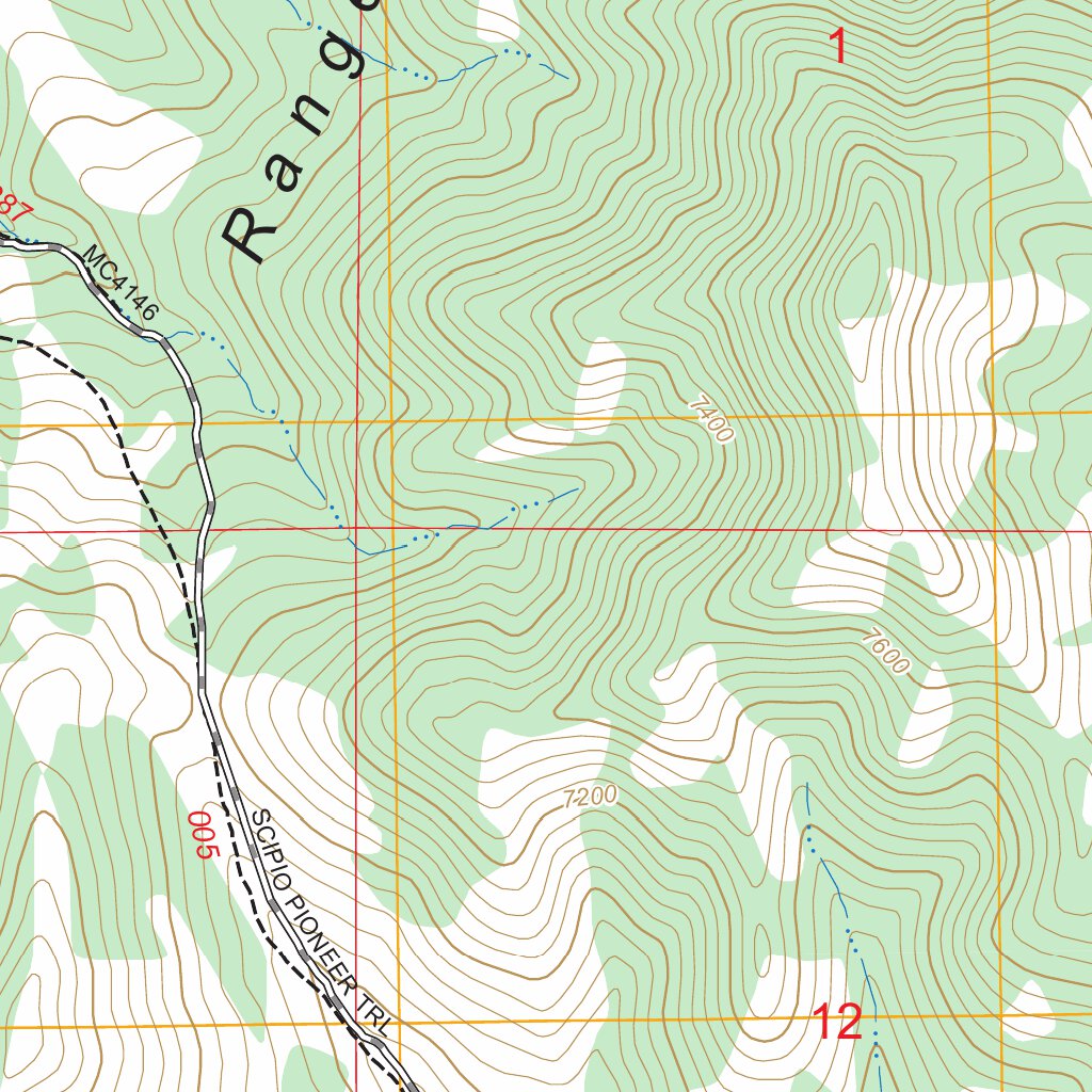 Scipio Pass, UT FSTopo Map by US Forest Service - Topo | Avenza Maps
