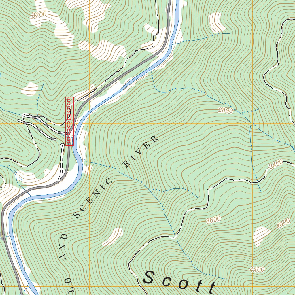 Scott Bar, CA FSTopo Map by US Forest Service - Topo | Avenza Maps