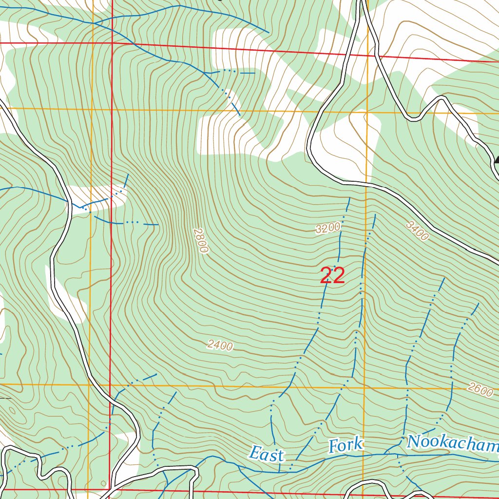 Sedro-Woolley South, WA FSTopo Map by US Forest Service - Topo | Avenza ...