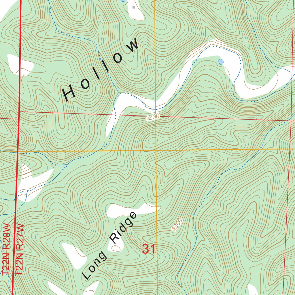 Seligman, MO FSTopo Map by US Forest Service - Topo | Avenza Maps