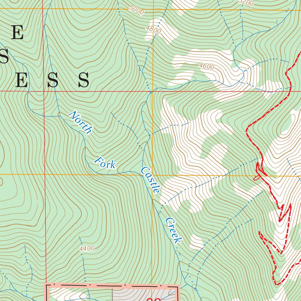 Seven Lakes Basin, CA FSTopo Map by US Forest Service - Topo | Avenza Maps