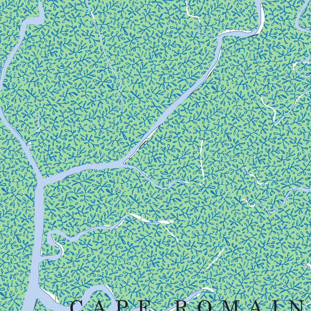 Sewee Bay, SC FSTopo Map by US Forest Service - Topo | Avenza Maps
