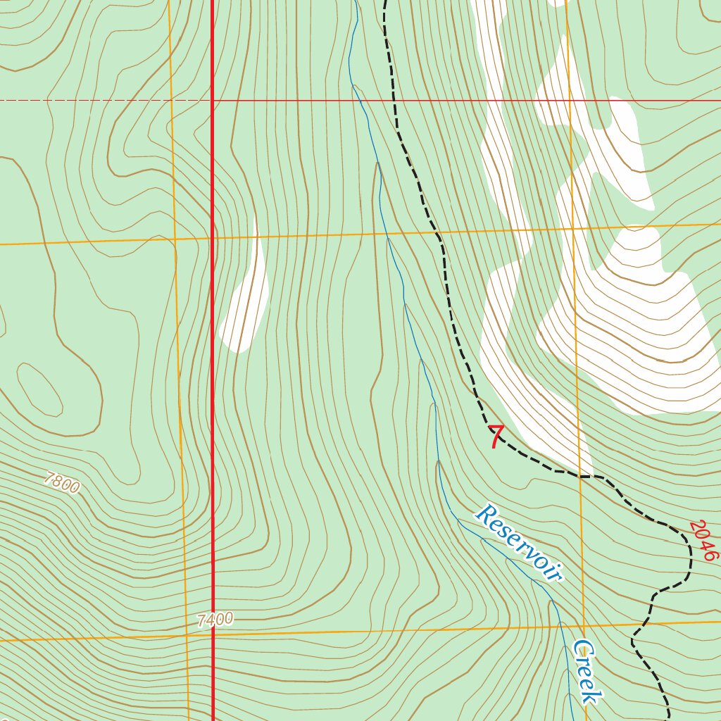 Shaw Mountain, MT FSTopo Map by US Forest Service - Topo | Avenza Maps