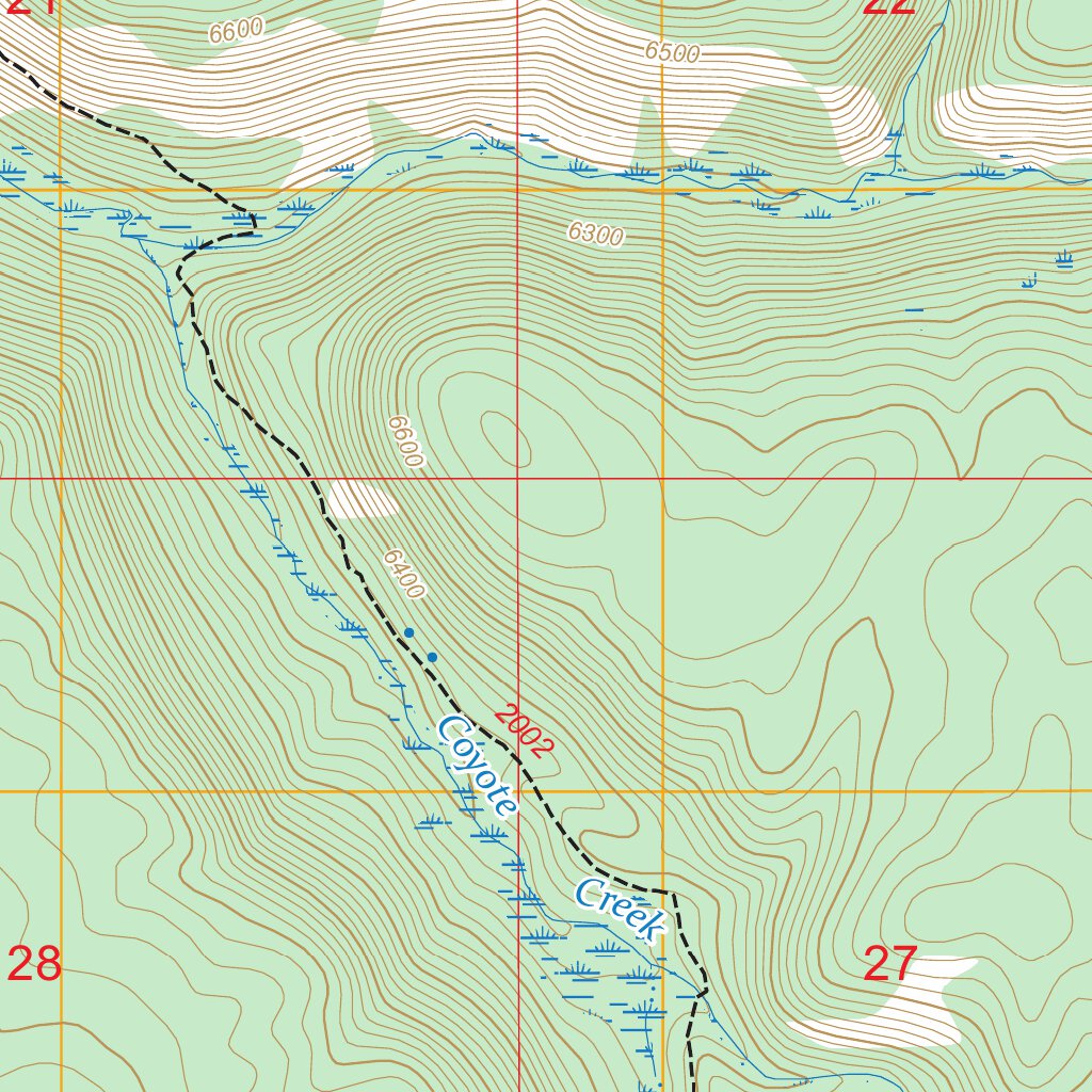 Sheep Falls, ID-WY FSTopo Map by US Forest Service - Topo | Avenza Maps