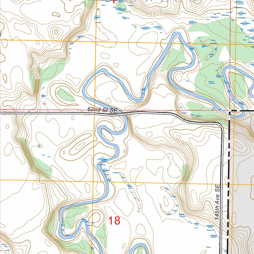 Sheldon, ND FSTopo Map by US Forest Service - Topo | Avenza Maps