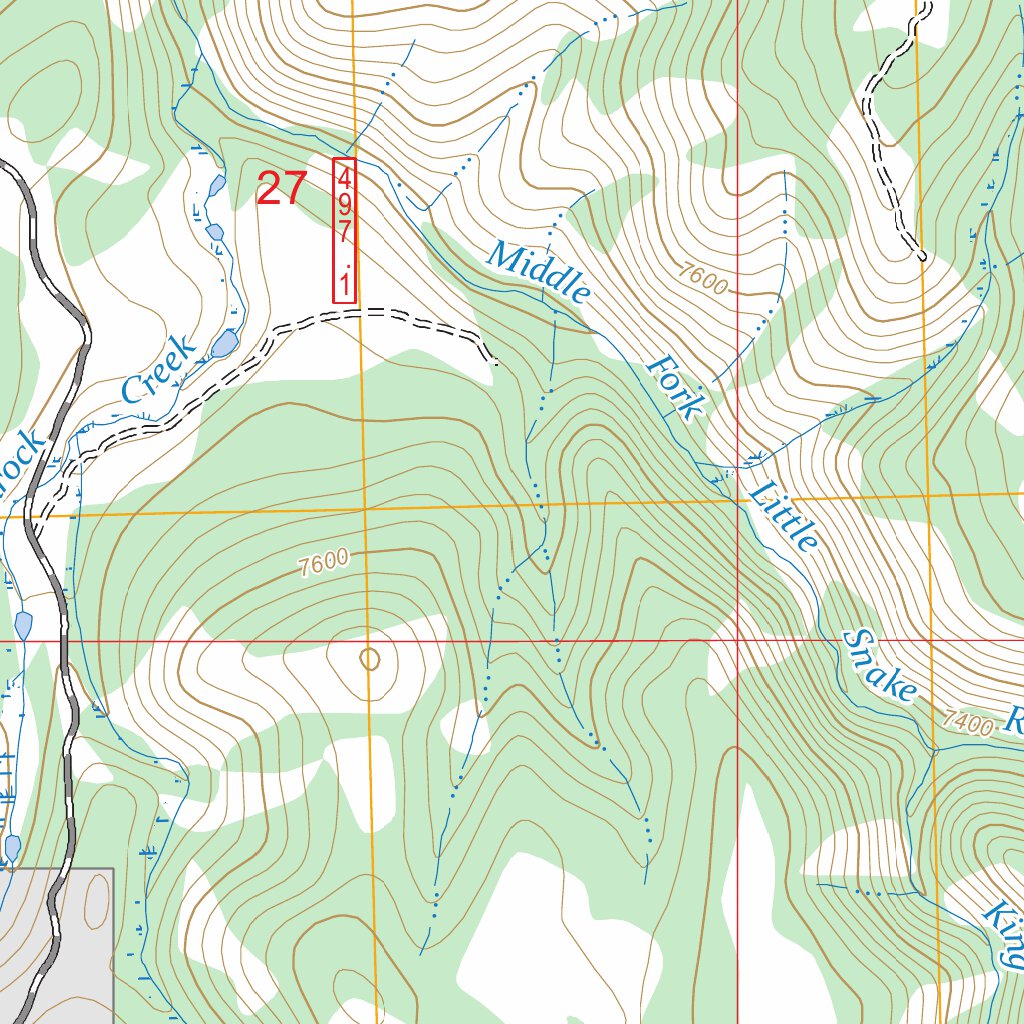 Shield Mountain, CO FSTopo Map by US Forest Service - Topo | Avenza Maps