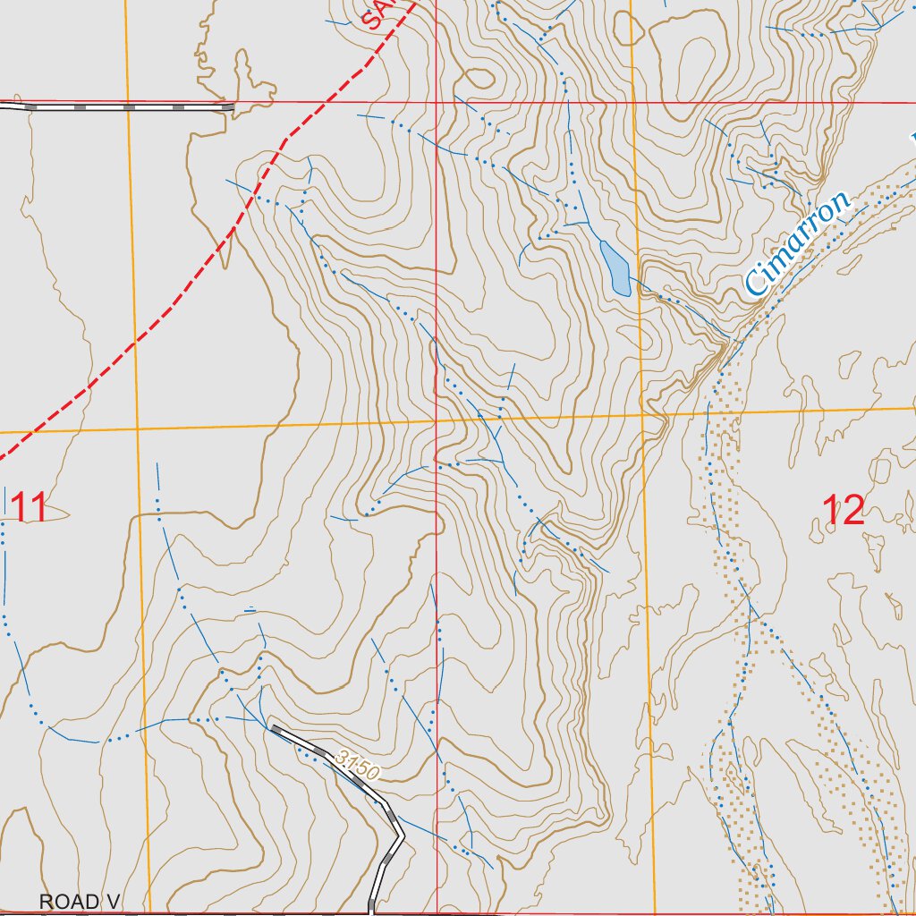 Shore Airport SE, KS FSTopo Map by US Forest Service - Topo | Avenza Maps