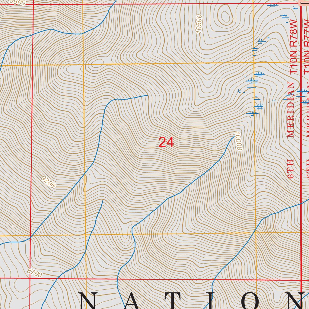 Shipman Mountain, CO FSTopo Map by US Forest Service - Topo | Avenza Maps