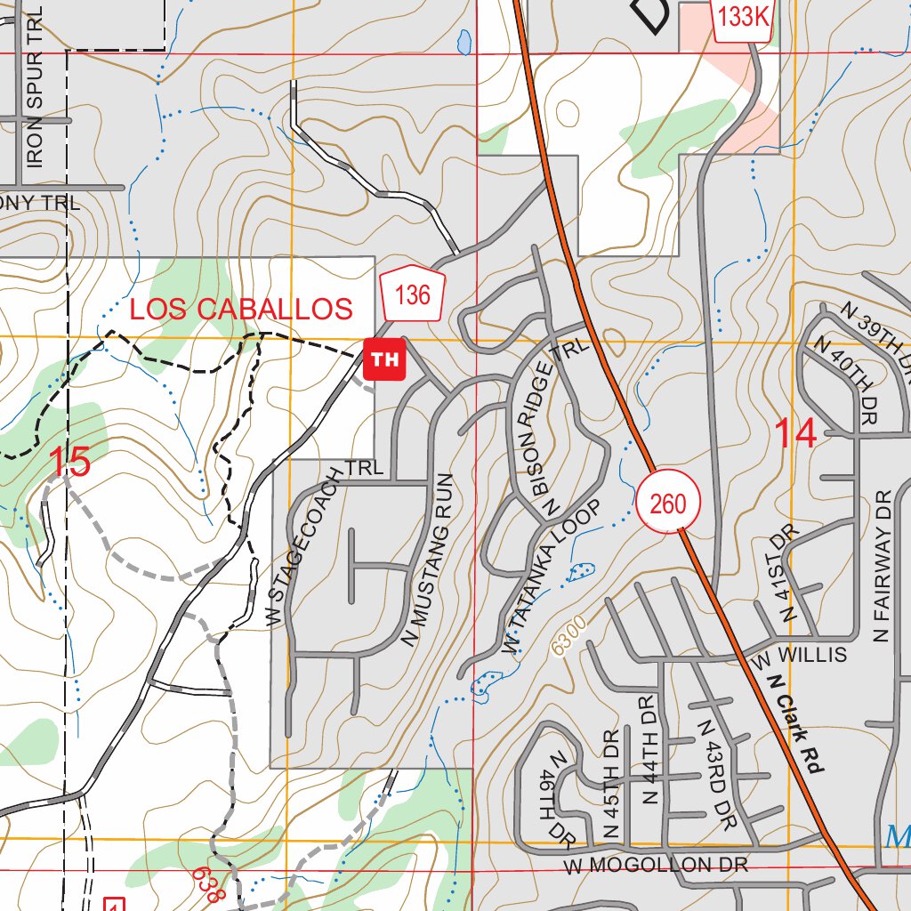 Show Low North, AZ FSTopo Map by US Forest Service - Topo | Avenza Maps