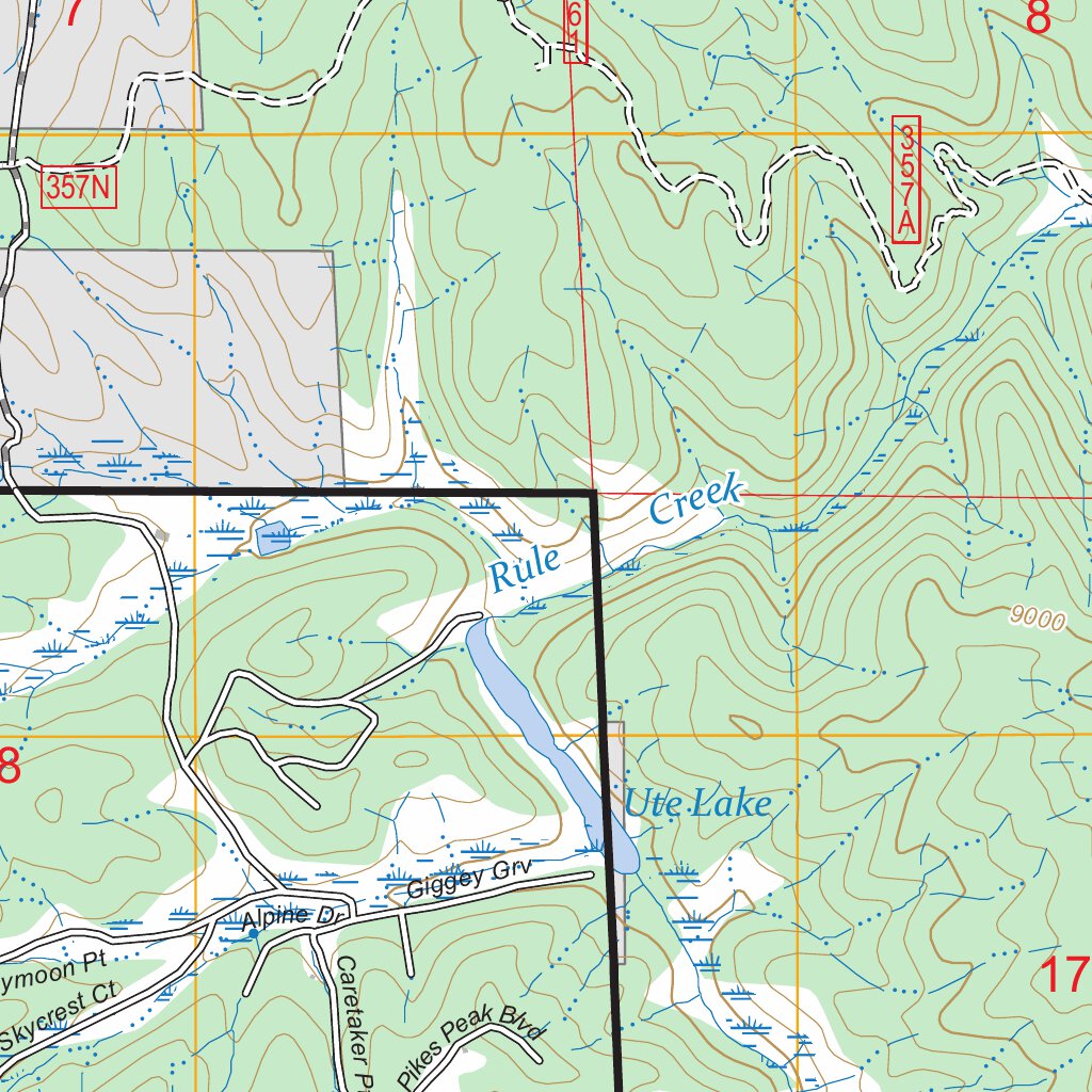 Signal Butte, CO FSTopo Map by US Forest Service - Topo | Avenza Maps