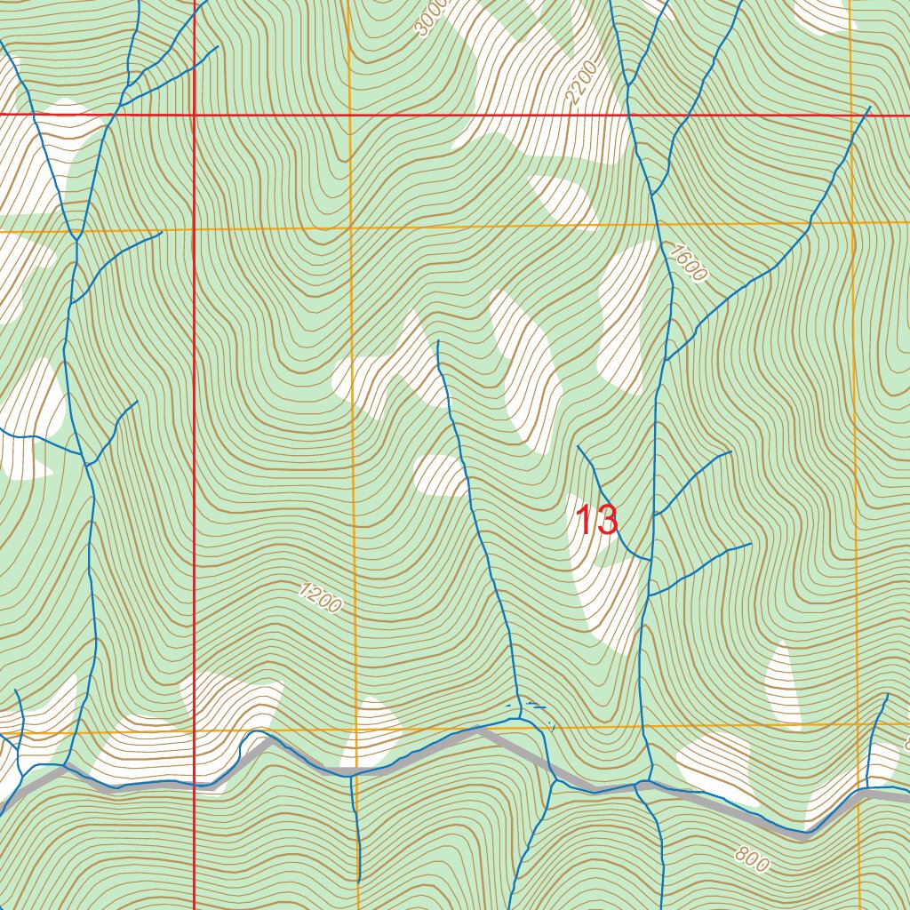 Silver Peak, OR FSTopo Map by US Forest Service - Topo | Avenza Maps