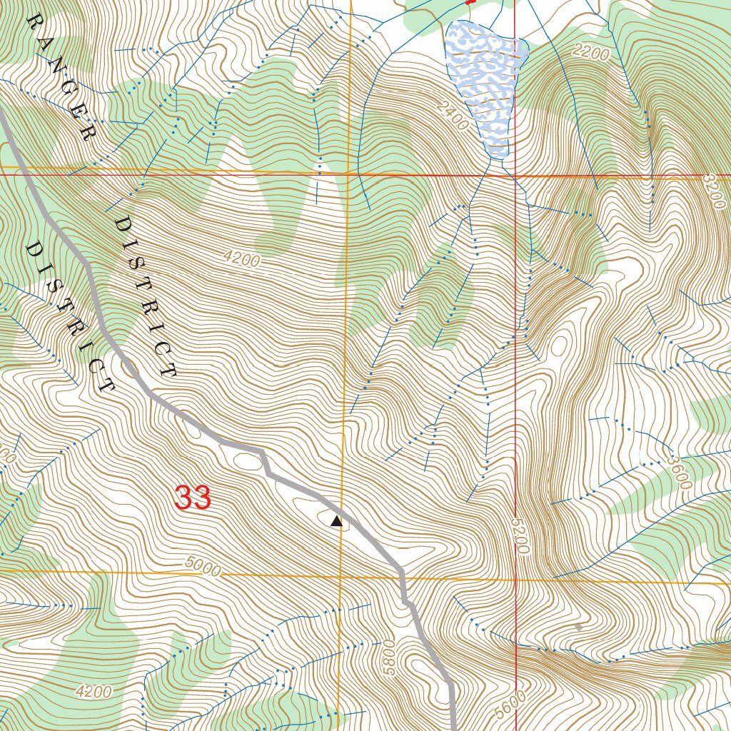 Silverton, WA FSTopo Map by US Forest Service - Topo | Avenza Maps