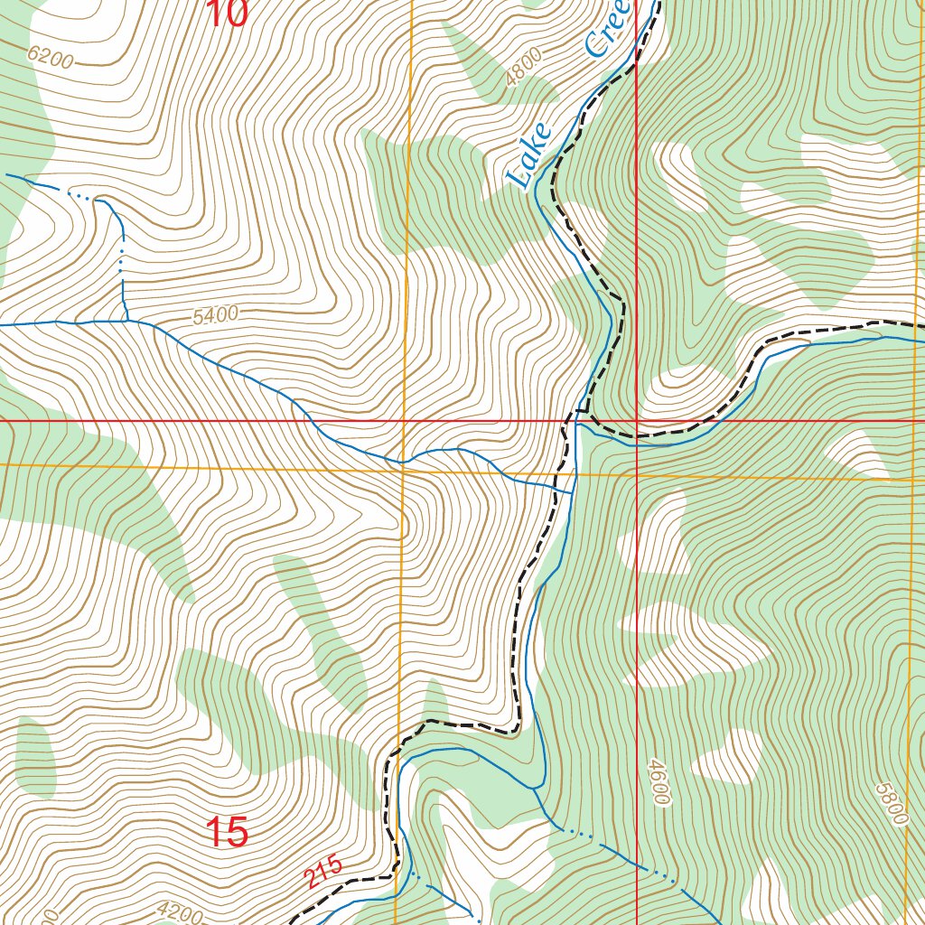 Silver Spur Ridge, ID FSTopo Map by US Forest Service - Topo | Avenza Maps