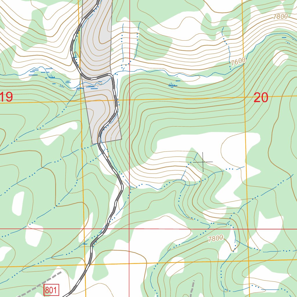Singer Peak, WY FSTopo Map by US Forest Service - Topo | Avenza Maps