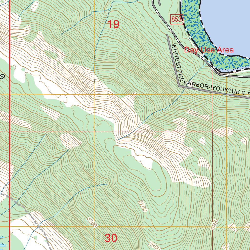 Sitka D-3 NW, AK FSTopo Map by US Forest Service - Topo | Avenza Maps
