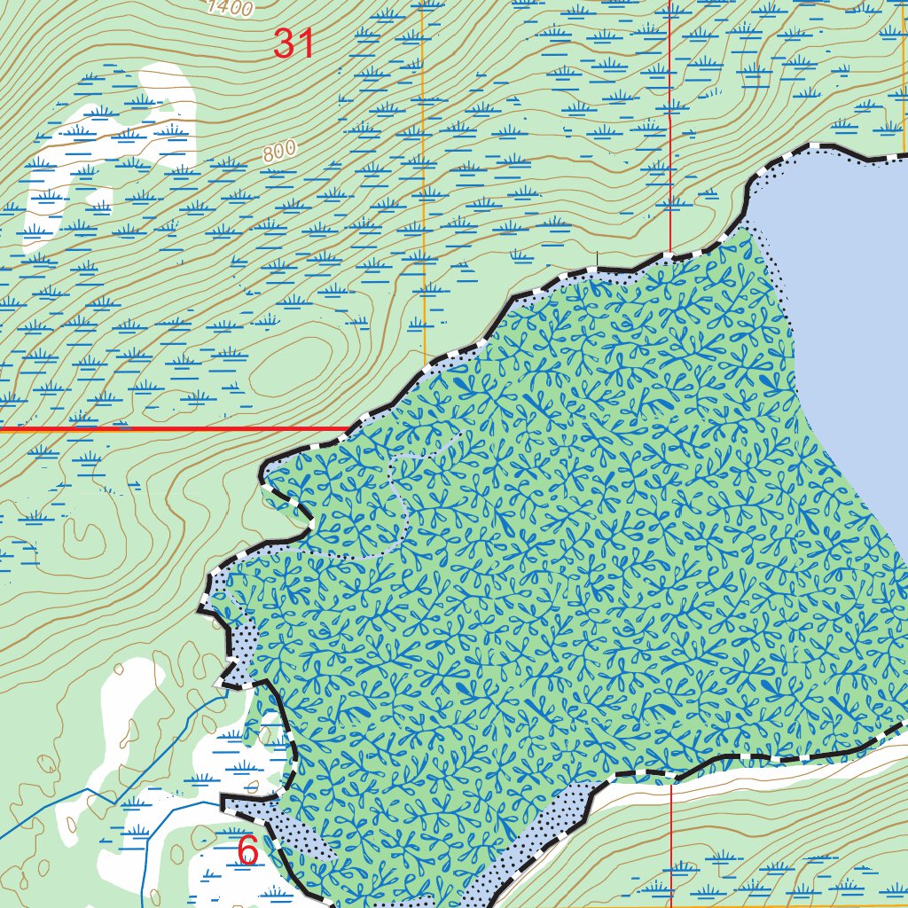Sitka D-5 SW, AK FSTopo Map by US Forest Service - Topo | Avenza Maps