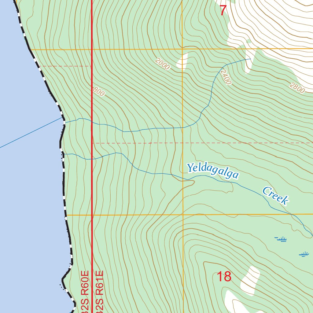 Skagway A-1 SW, AK FSTopo Map by US Forest Service - Topo | Avenza Maps