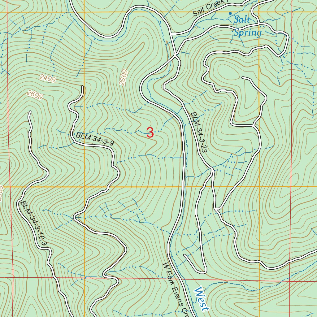 Skeleton Mountain, OR FSTopo Map by US Forest Service - Topo | Avenza Maps