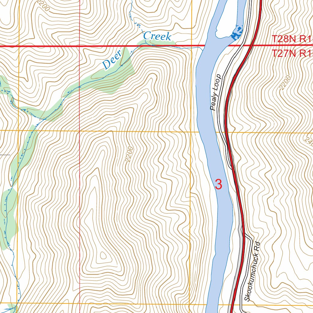 Slate Creek, ID FSTopo Map by US Forest Service - Topo | Avenza Maps