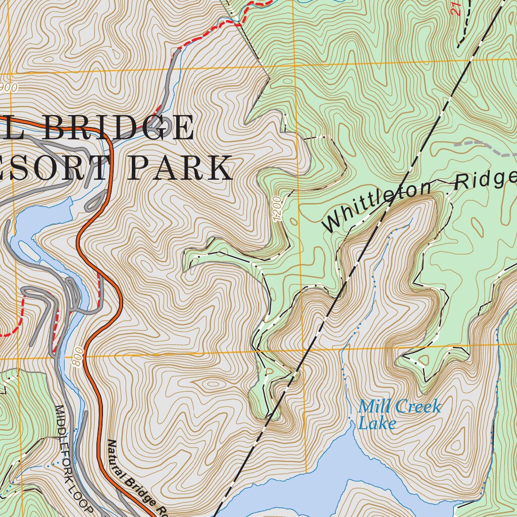 Slade, KY FSTopo Map by US Forest Service - Topo | Avenza Maps