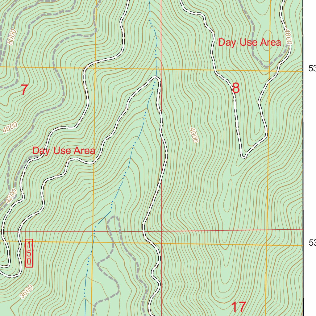 Smeads Bench, MT FSTopo Map by US Forest Service - Topo | Avenza Maps
