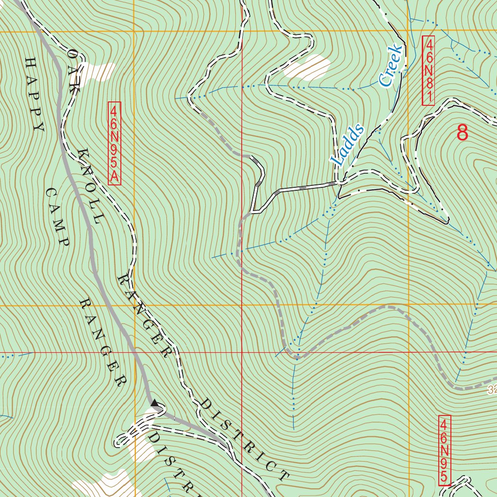 Slater Butte, CA FSTopo Map by US Forest Service - Topo | Avenza Maps