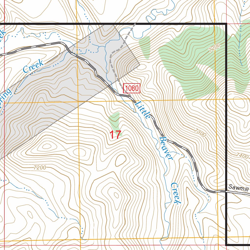 Snowline, MT FSTopo Map by US Forest Service - Topo | Avenza Maps