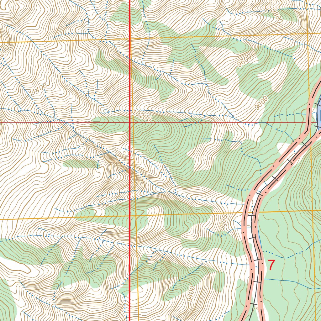 Snowdon Peak, CO FSTopo Map by US Forest Service - Topo | Avenza Maps