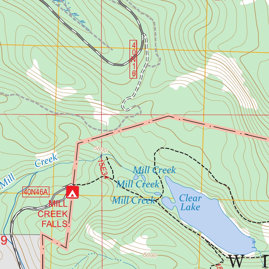 Soup Creek, CA FSTopo Map by US Forest Service - Topo | Avenza Maps