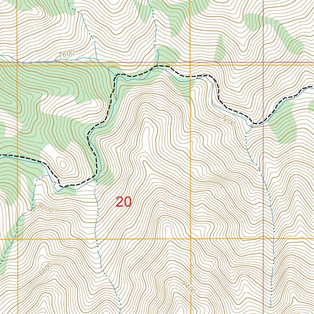 South Toiyabe Peak, NV FSTopo Map by US Forest Service - Topo | Avenza Maps