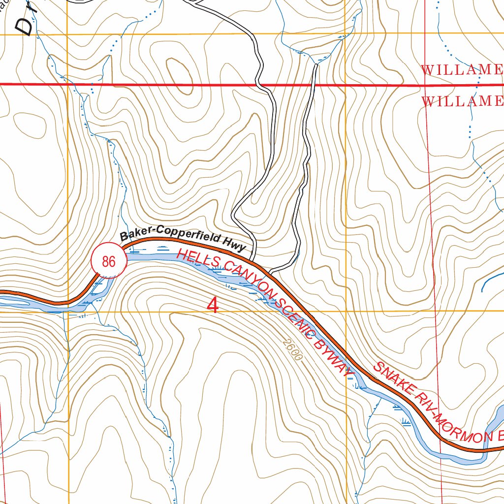 Sparta, OR FSTopo Map by US Forest Service - Topo | Avenza Maps