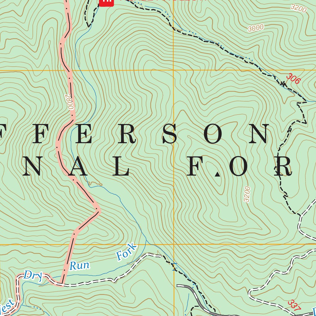 Speedwell, VA FSTopo Map by US Forest Service - Topo | Avenza Maps