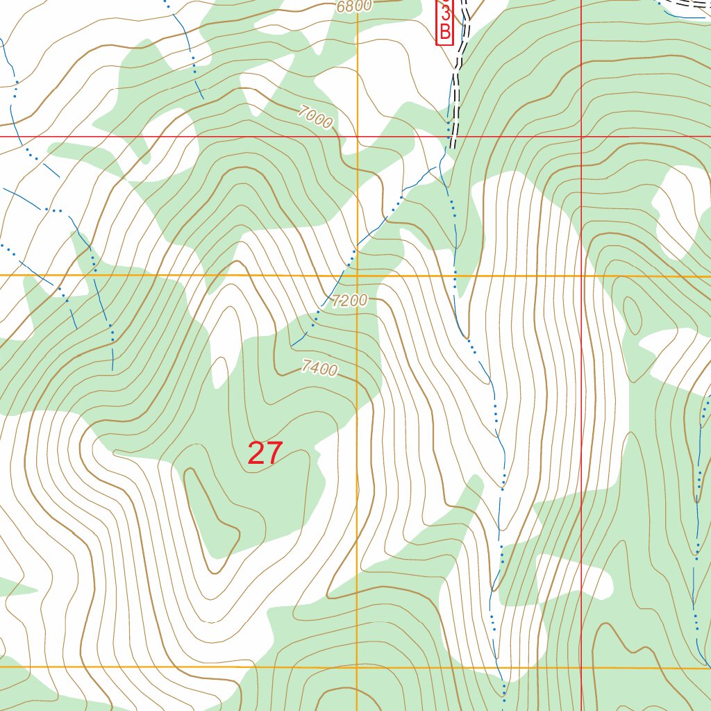 Spencer Hot Springs, NV FSTopo Map by US Forest Service - Topo | Avenza ...
