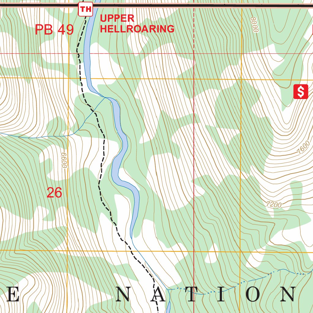 Specimen Creek, MT FSTopo Map by US Forest Service - Topo | Avenza Maps